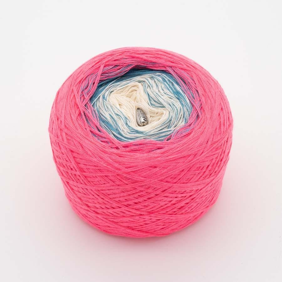 Buy Gradient Yarn Flamingo - Bobbel made of cotton – Chiemseegarn